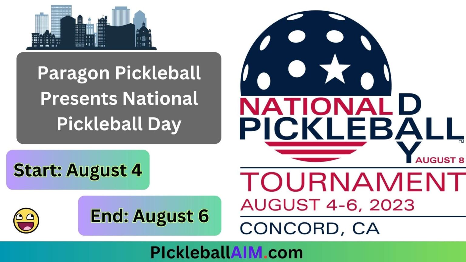 Paragon Pickleball Presents National Pickleball Day - Pickleball AIM
